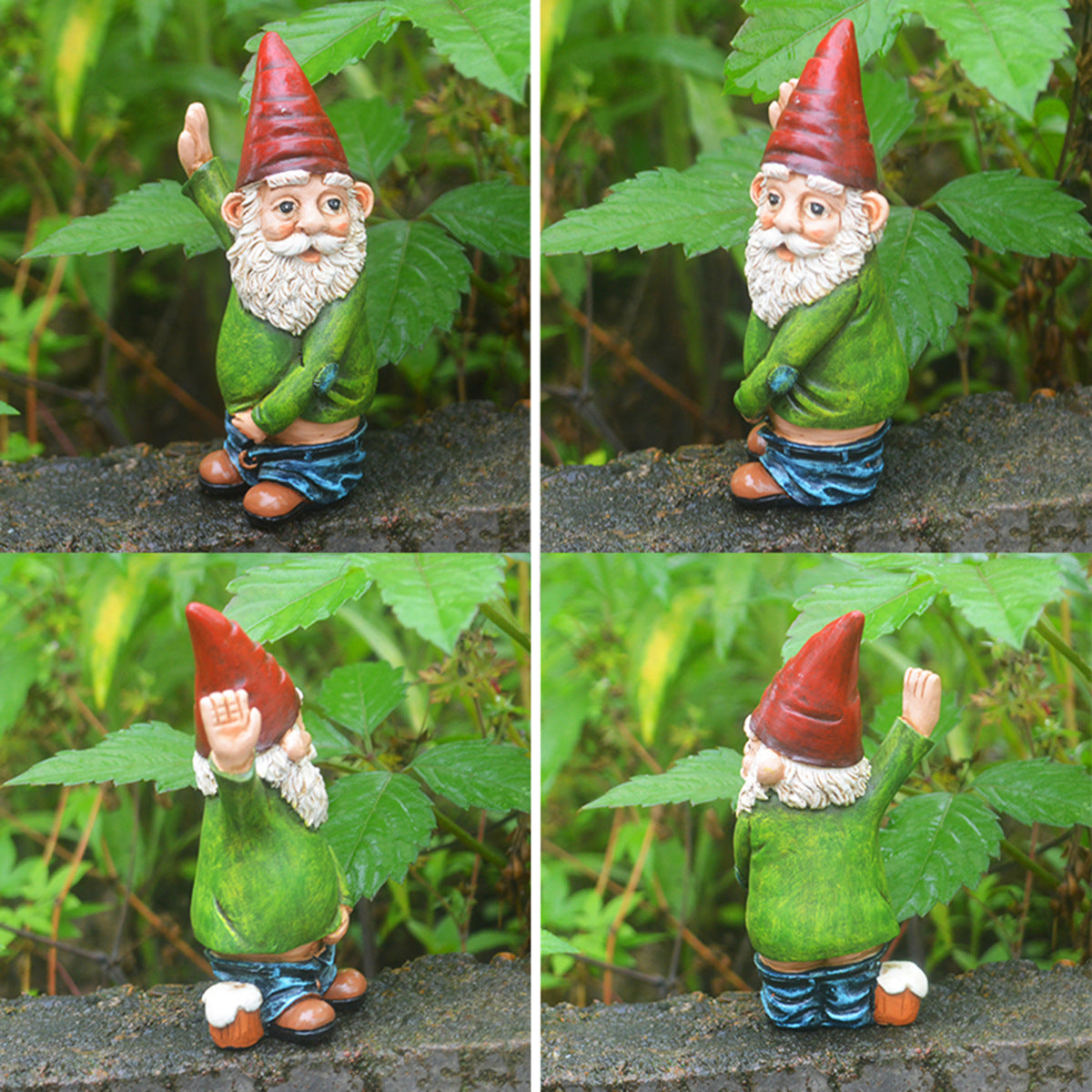 PEEING GARDEN GNOME